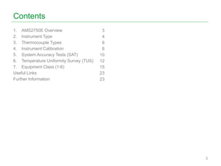 Understanding AMS2750E (intermediate) v2 | PPTX