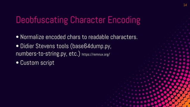 Understanding & analyzing obfuscated malicious web scripts by Vikram Kharvi | PDF