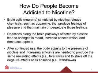Understanding And Addressing Nicotine Addiction: A Science-Based ...