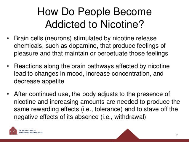 Understanding And Addressing Nicotine Addiction: A Science-Based Appr…