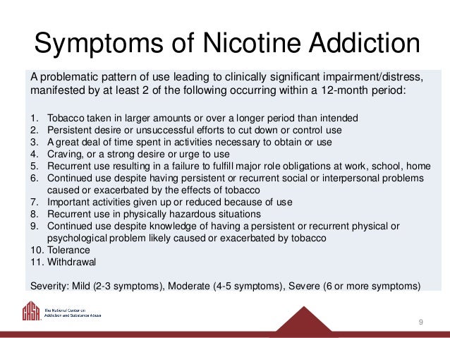 Nicotine Facts Effects Nicotine Addiction Medical