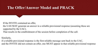 Understanding and compliance of ietf rfc 3262 reliability | PPTX