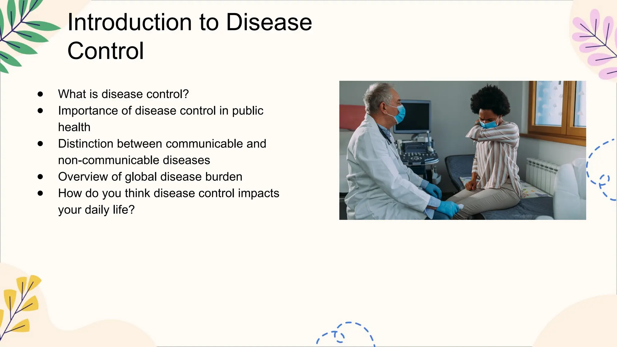 Understanding and Controlling Communicable and Non-Communicable ...