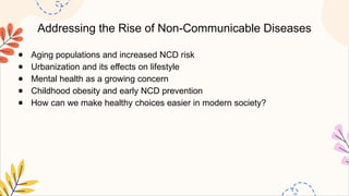 Understanding and Controlling Communicable and Non-Communicable ...
