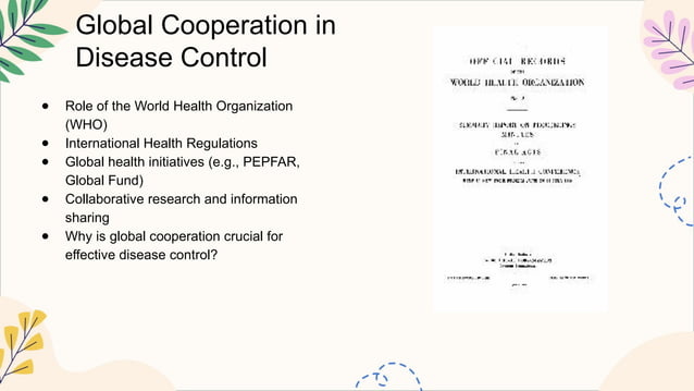 Understanding and Controlling Communicable and Non-Communicable ...