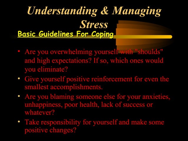 Understanding and coping_with_stress_stress | PPT