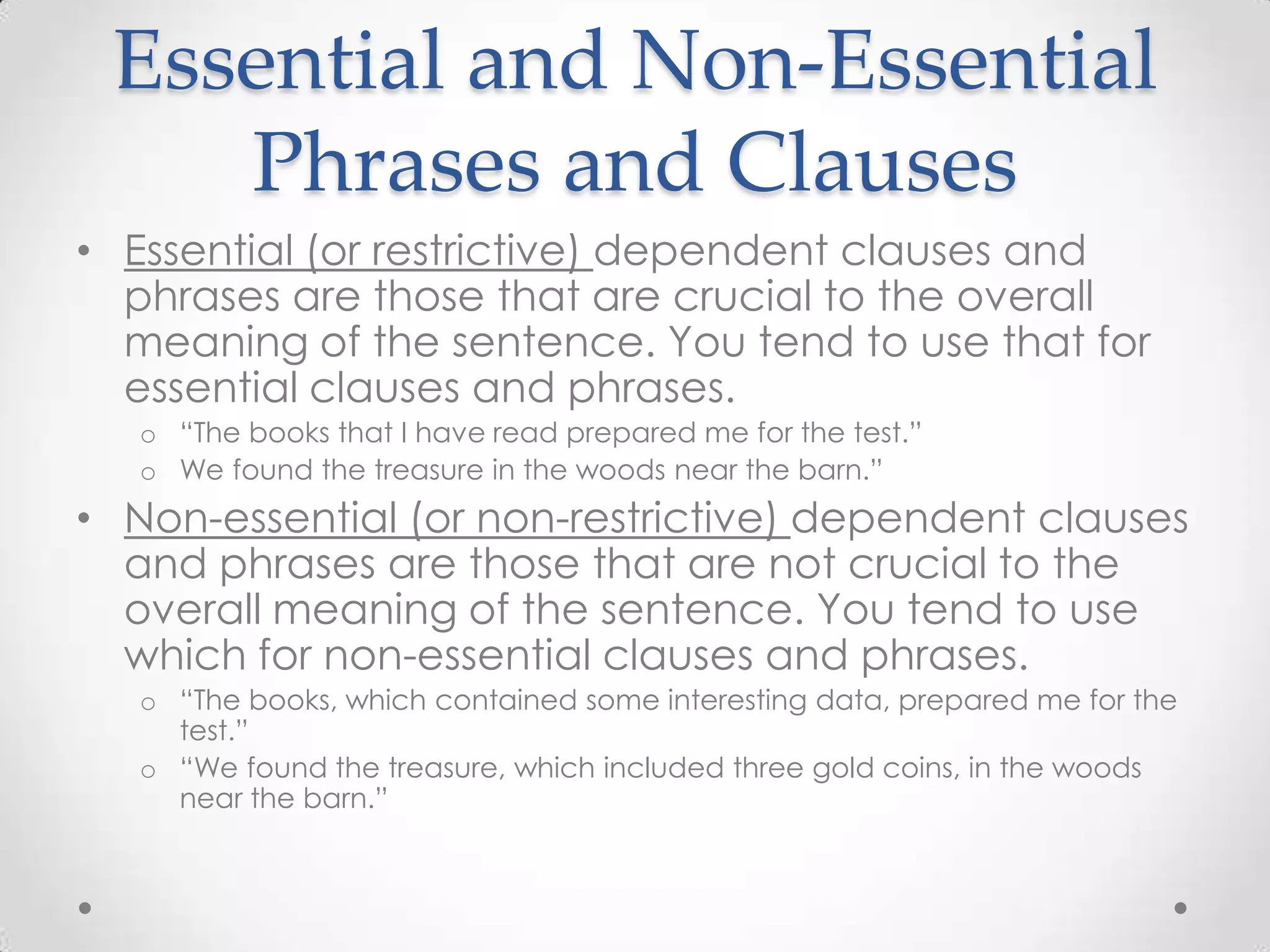 Understanding and Correcting Common Writing Errors Pt. I Grammar and ...