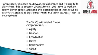 fitness components and smart goals | PPTX