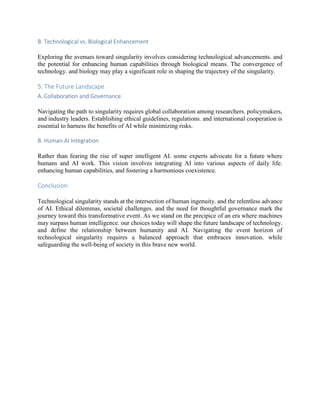 Understanding and Embracing Technological Singularity.docx