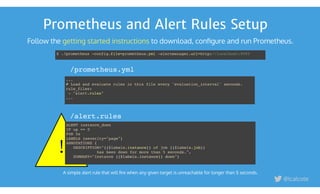 Understanding and Extending Prometheus AlertManager | PPT