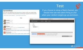 Understanding and Extending Prometheus AlertManager | PPT