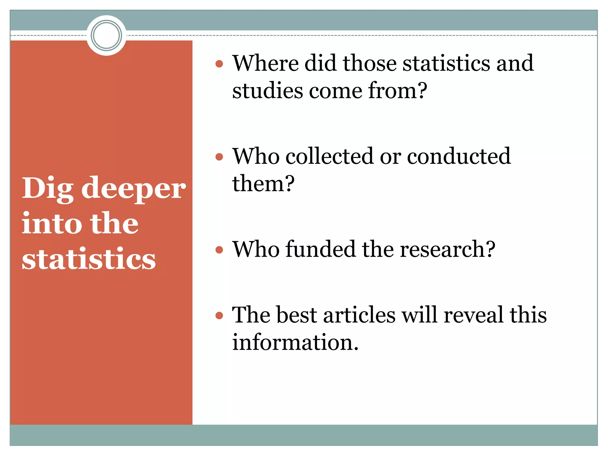 Understanding and identifying bias | PPT
