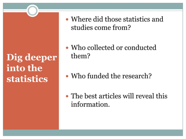 Understanding and identifying bias | PPT