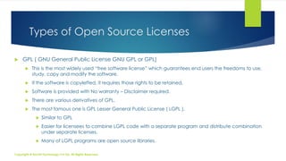Understanding and implementation of open source ecosystems final | PPT