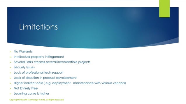 Understanding and implementation of open source ecosystems final | PPT