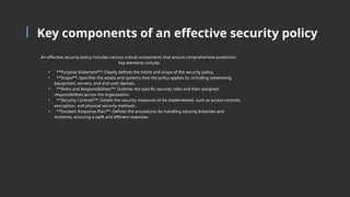 Understanding and Implementing Effective Security Policy Documents.pptx