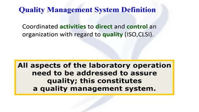 Understanding and implementing quality management system in medical ...