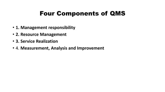 Understanding and implementing quality management system in medical ... Understanding and implementing quality management system in medical ...