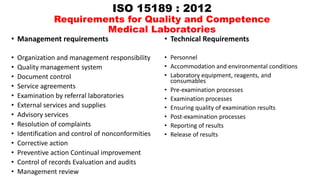 Understanding and implementing quality management system in medical ...