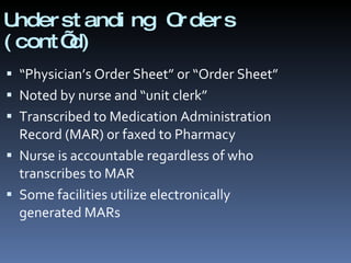 Understanding And Interpreting Medicatio | PPT