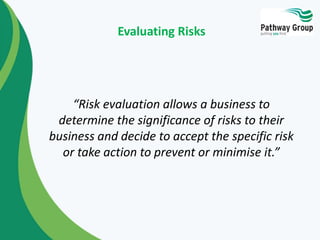 Understanding and Managing Risk | PPTX