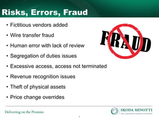 Understanding and Mitigating Risks to Your Company | PPT