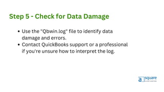 Troubleshooting QuickBooks Error 40003: Step-by-Step Guide | PPT