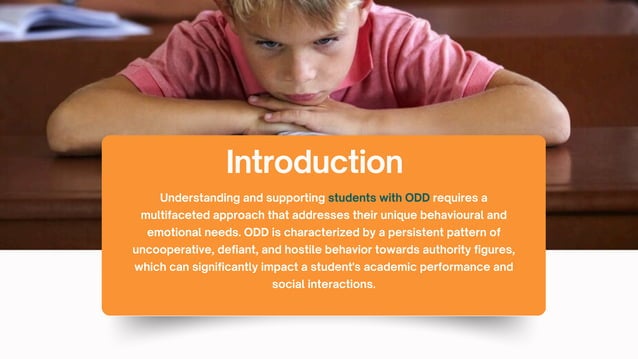 Strategies for Teaching Students with ODD | PPT