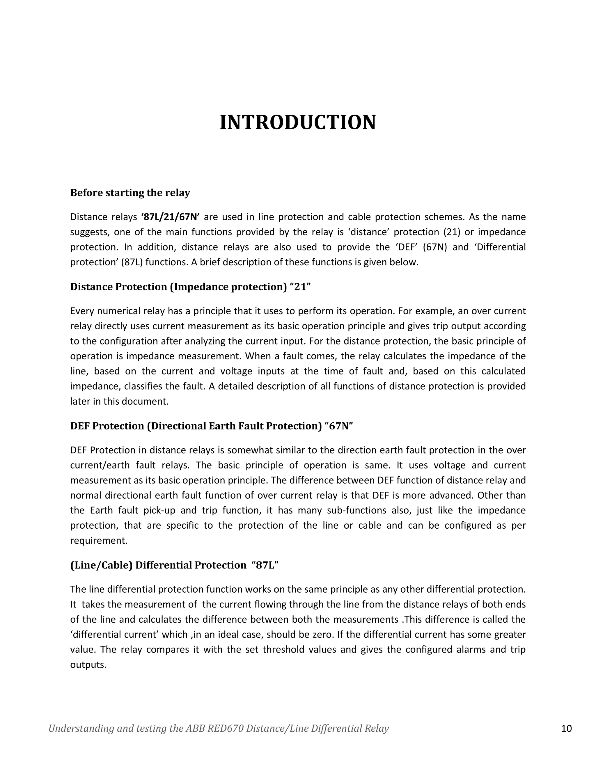 Understanding and testing_the_abb_red670 | PDF