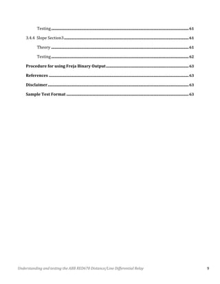 Understanding and testing_the_abb_red670 | PDF
