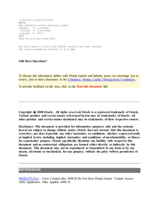 Understanding and using life event checklists in oracle hrms r12 | DOCX