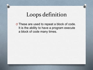 Understanding and using while in c++ | PPT