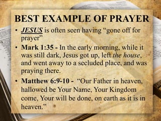 Understanding Answer prayer - Knowing the Will of God | PPT