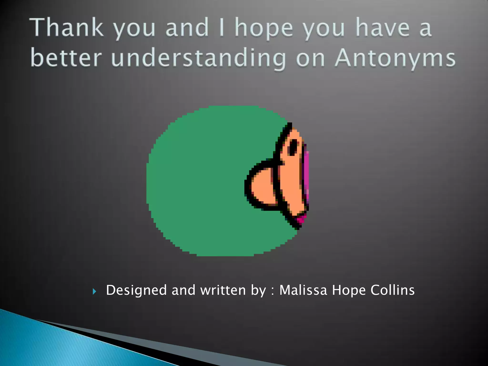 Understanding antonyms | PPTX