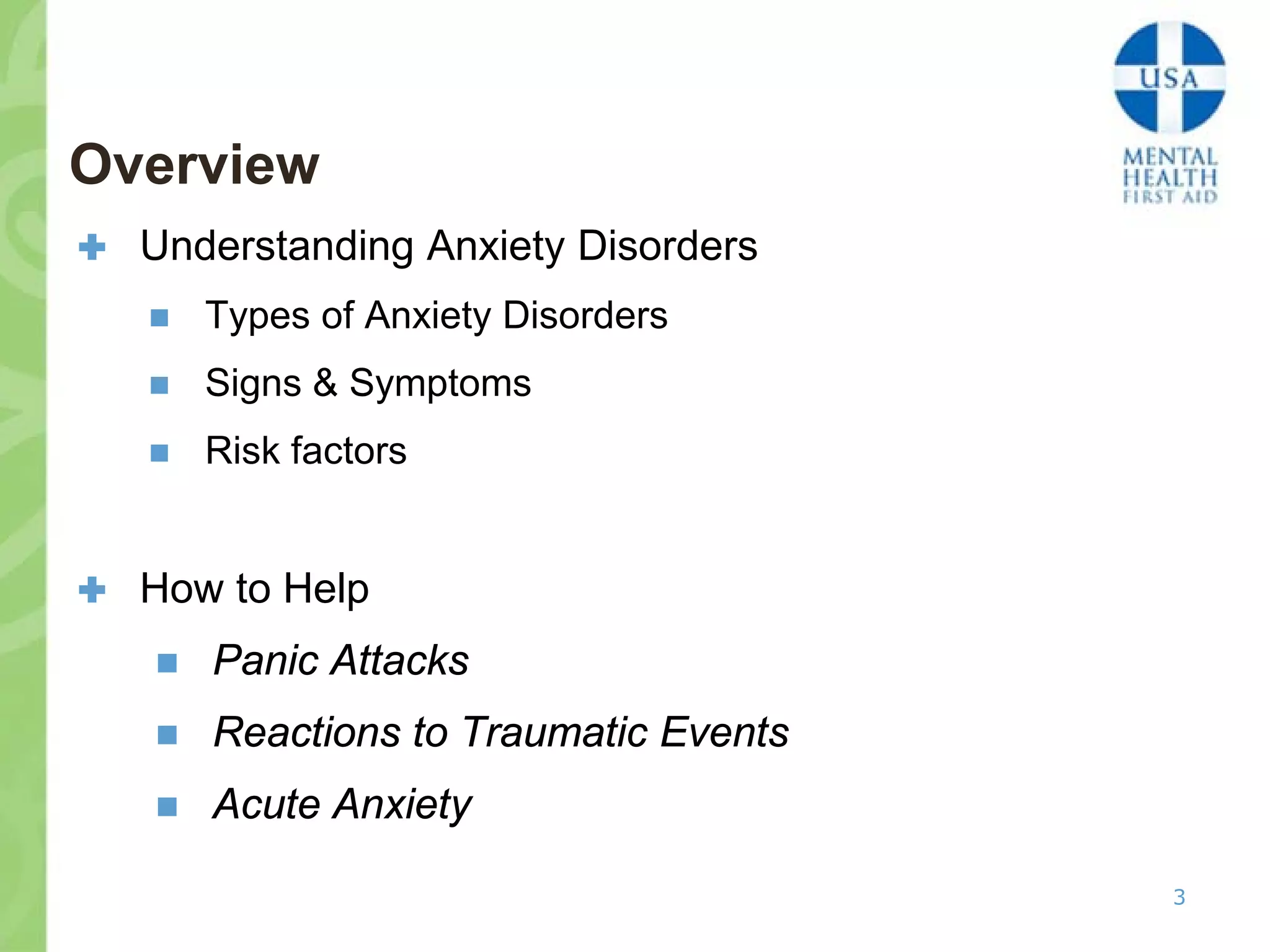 Understanding anxiety | PDF