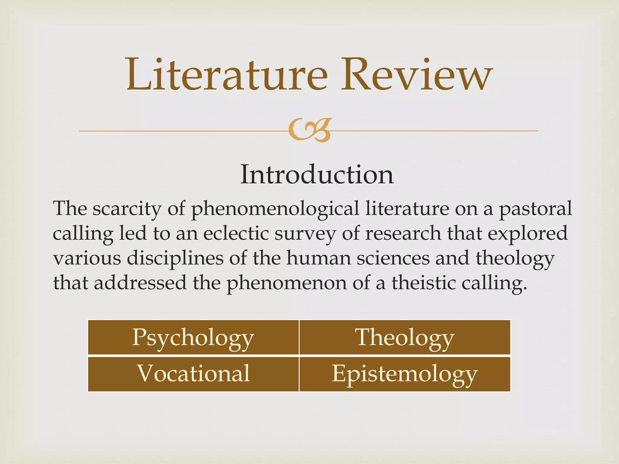 Understanding a pastor's calling | PPTX | Christianity | Religion ...