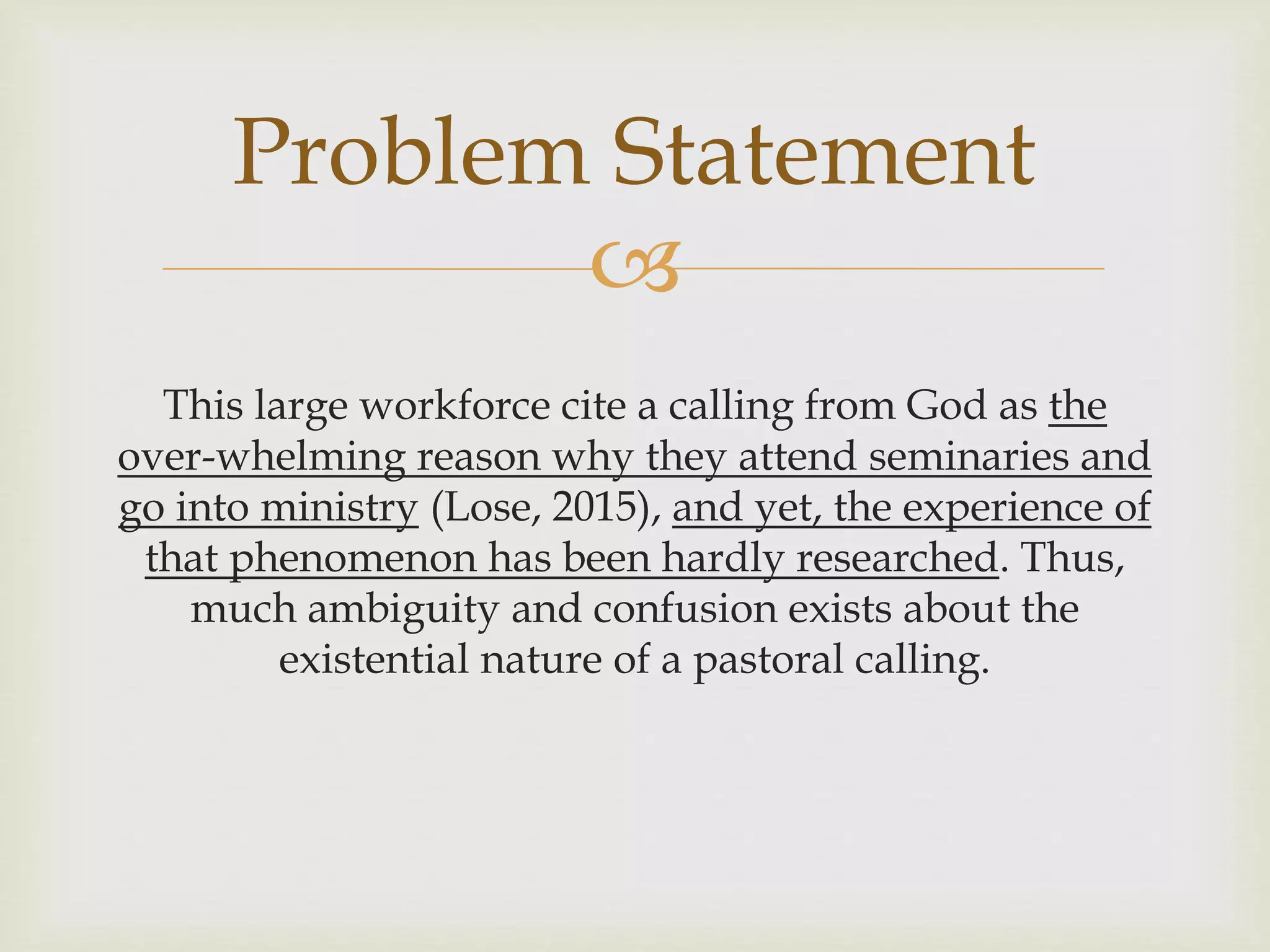 Understanding a pastor's calling | PPTX | Christianity | Religion ...