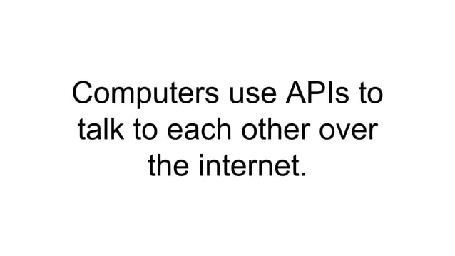 Understanding APIs.pptx introduction chk | PPT