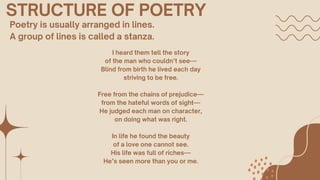 UNDERSTANDING A POEM PARAPHRASING A POEM real.pdf | Poetry | Books and ...