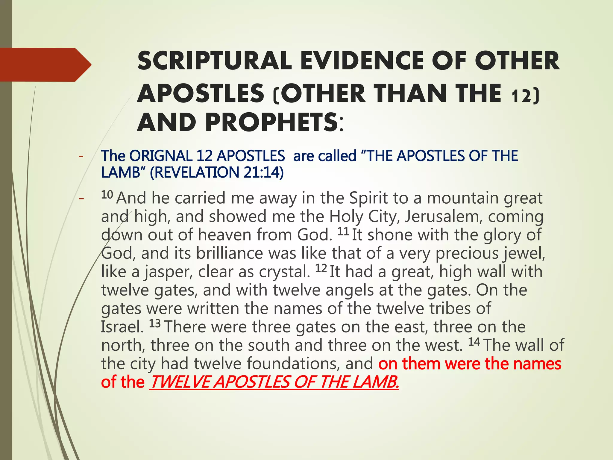 Understanding Apostolic Covering and Prophetic Streams | PPTX