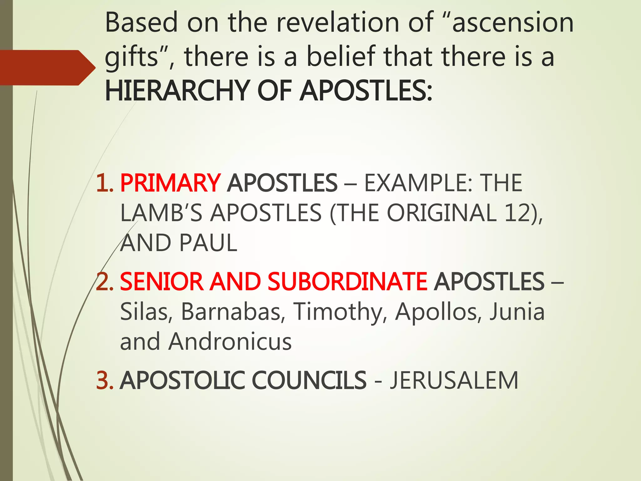 Understanding Apostolic Covering and Prophetic Streams | PPTX