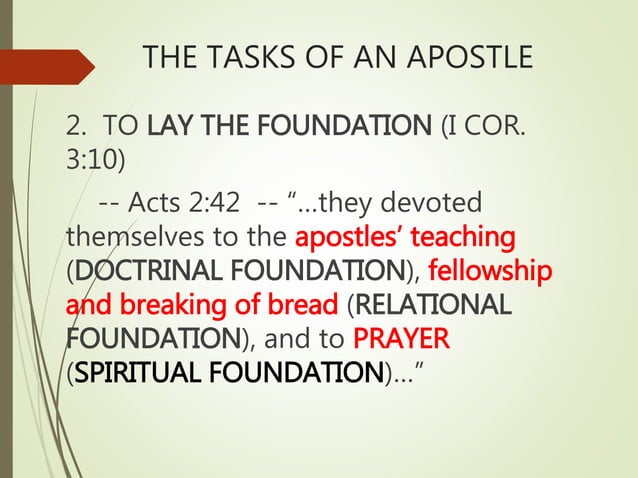 Understanding Apostolic Covering and Prophetic Streams | PPTX ...