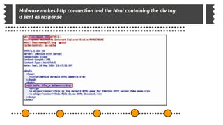 Understanding APT1 malware techniques using malware analysis and reverse engineering | PPT