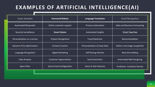 Understanding artificial intelligence and it's future scope | PPTX ...