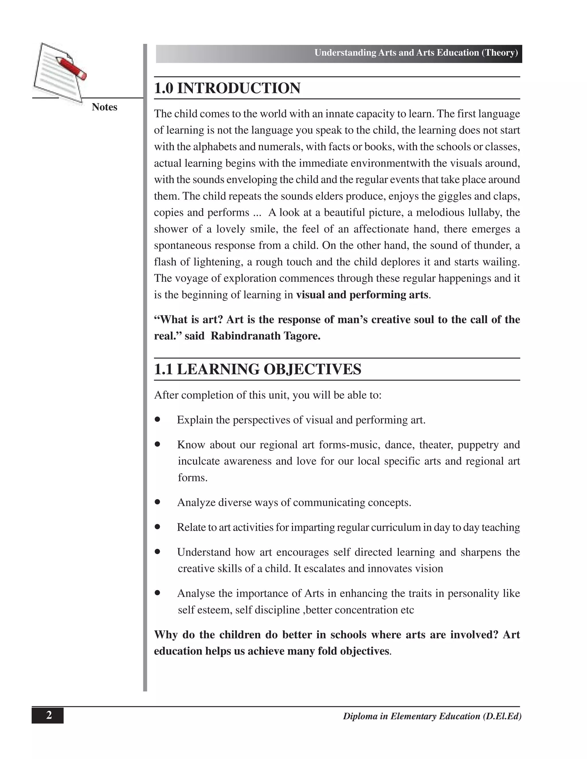 Understanding art and arts in education | PDF