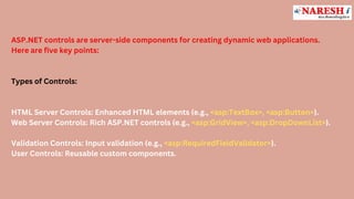 Understanding ASP.NET Architecture.pdf-NaresIT | PPT