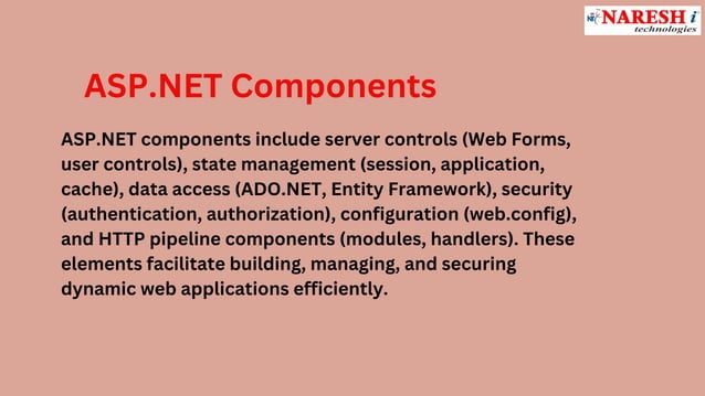 Understanding ASP.NET Architecture.pdf-NaresIT | PPT