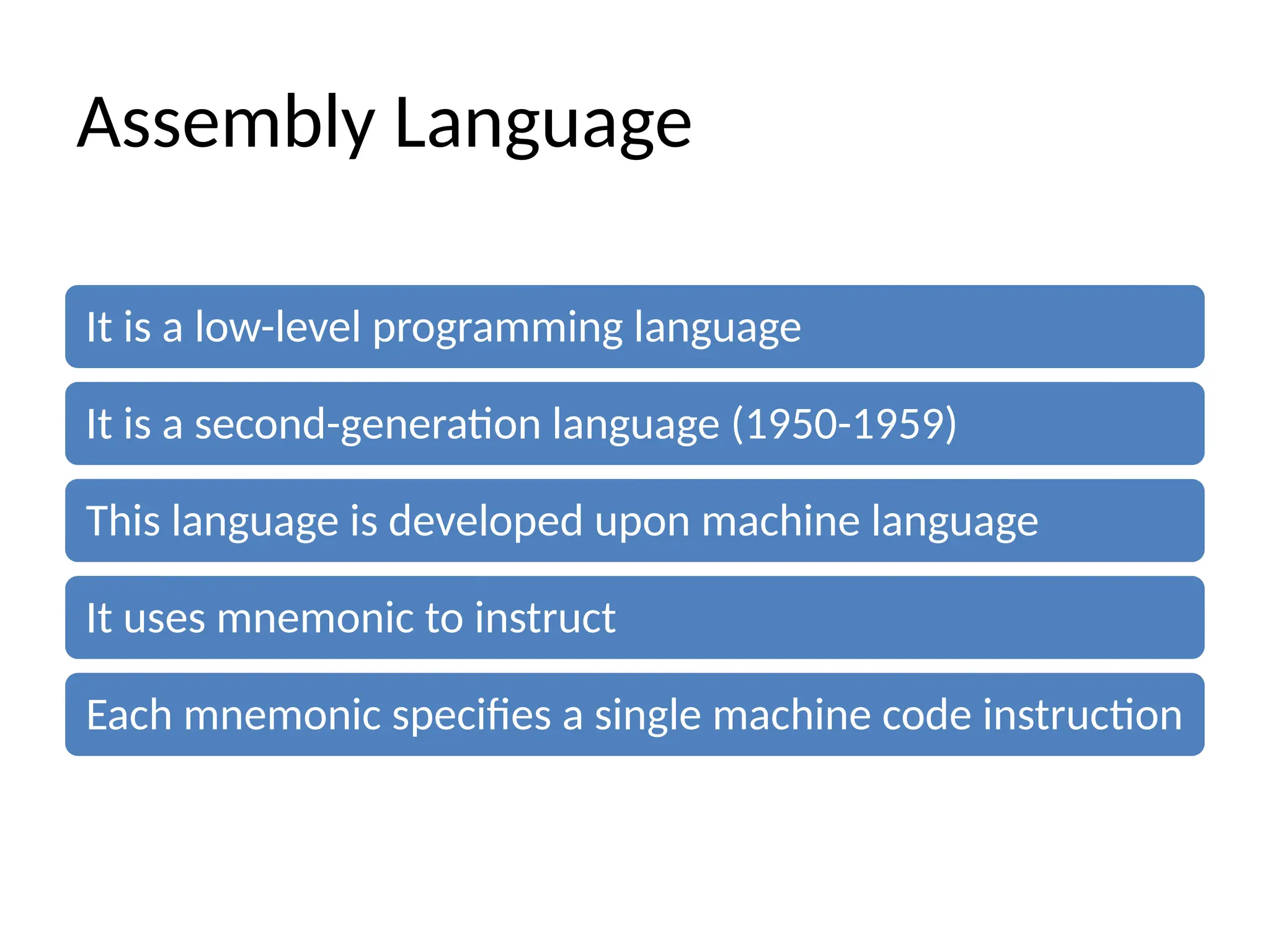 Understanding Assembly Language Syntax, Advantages, and Comparison with ...