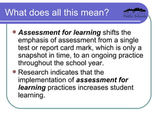 Understanding Assessment | PPT