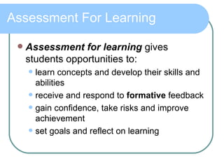 Understanding Assessment | PPT